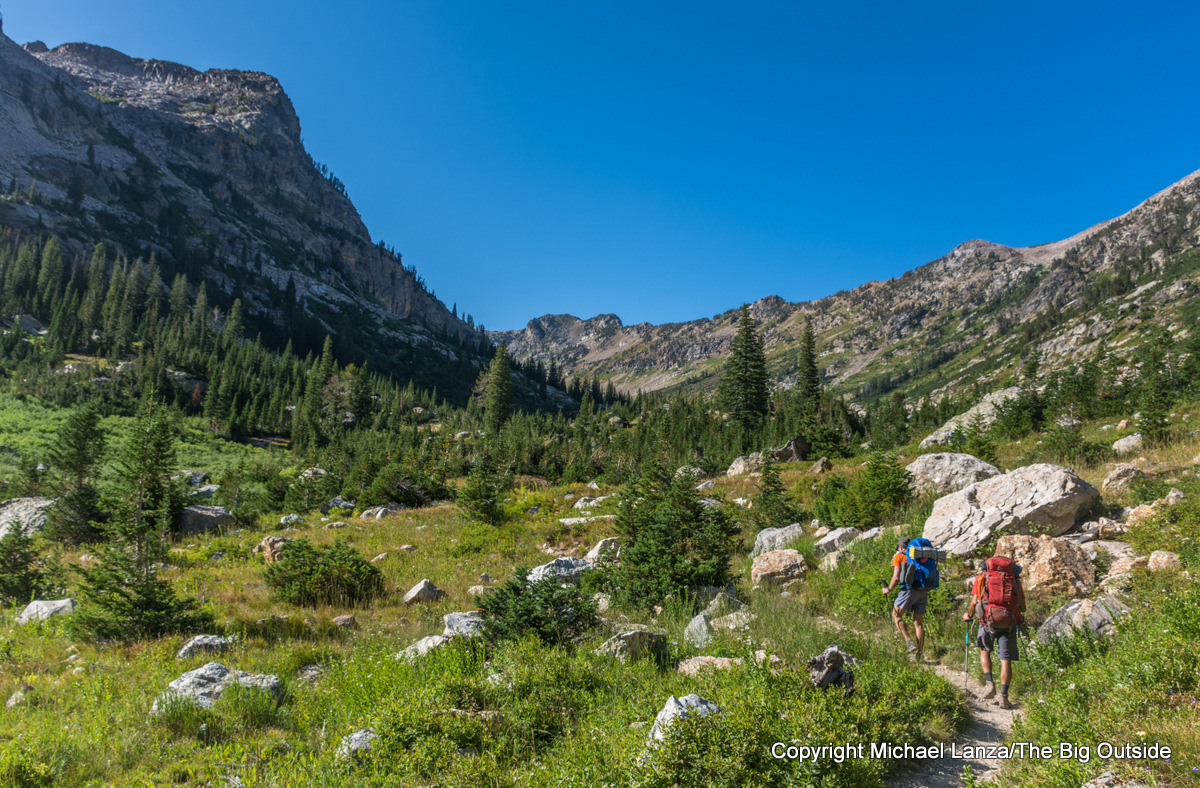 Tetons Backpacking Trails At Will Barkman Blog